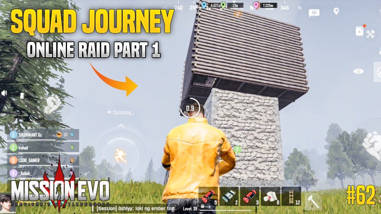 Mission Evo Squad Online Base Raiding Gameplay Day 1 - YouTube