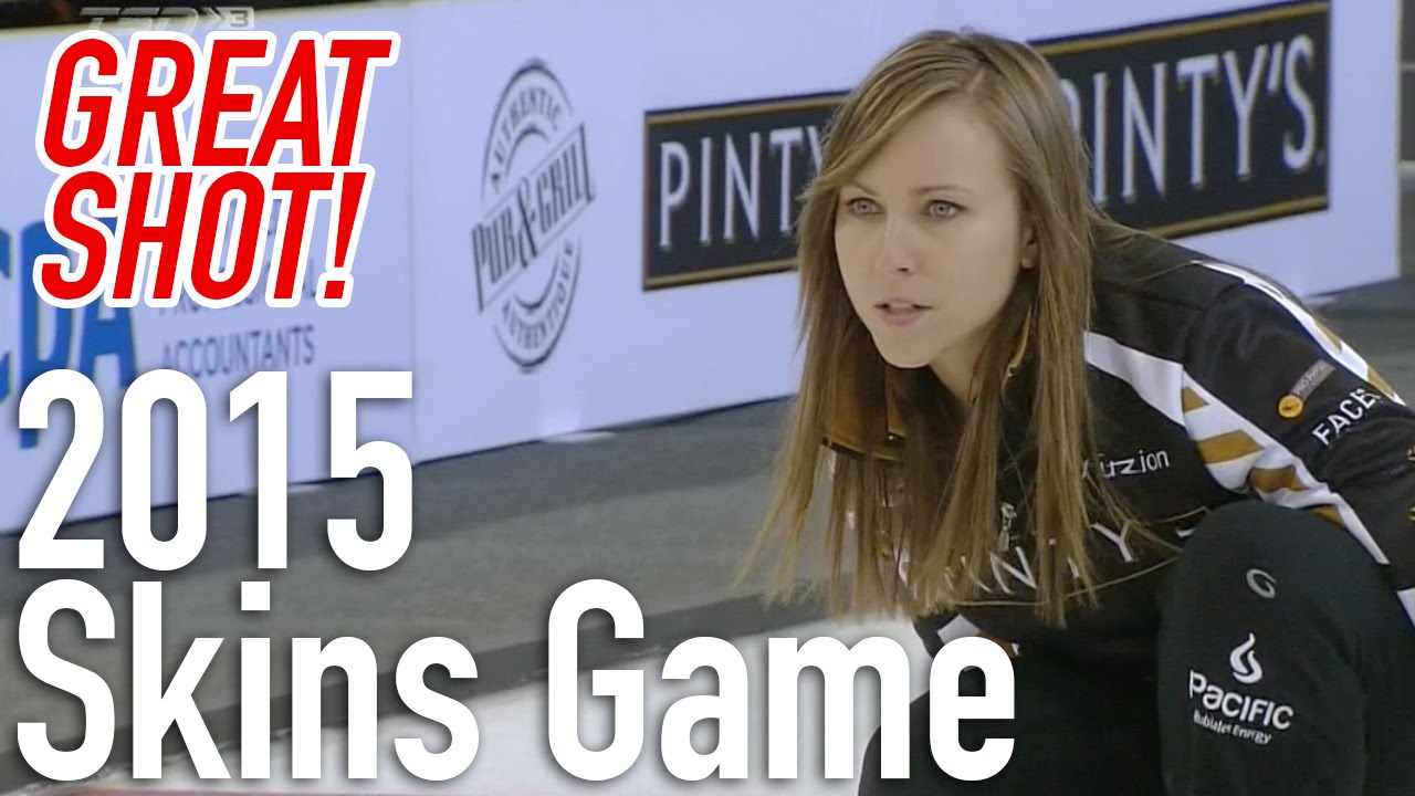 Rachel Homan - Runback takeout -Pinty's TSN Skins Game - YouTube