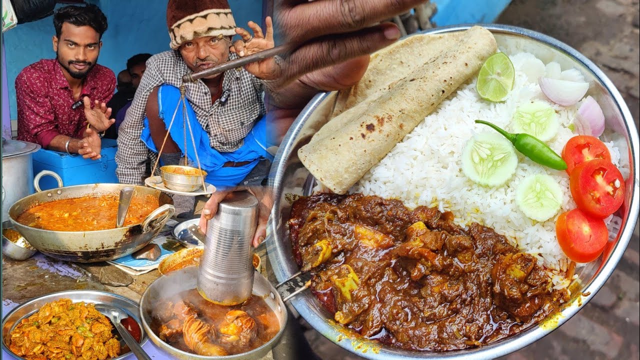 10 से 12 बजे तक में सुरज जी का 70kg Mutton खत्म।₹130 में Mutton Chawal ...