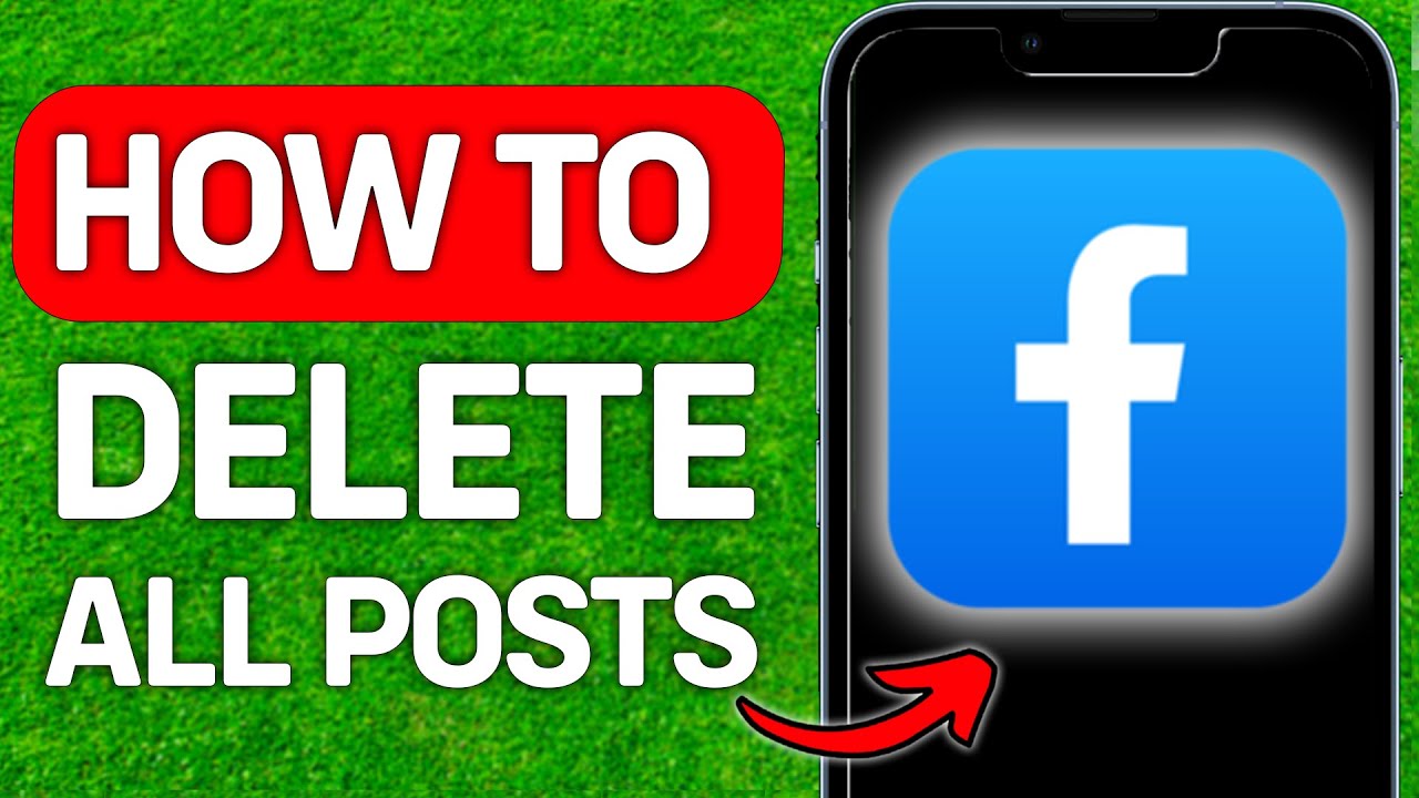 Delete All Posts On Facebook Page 2024 | Full Guide - YouTube