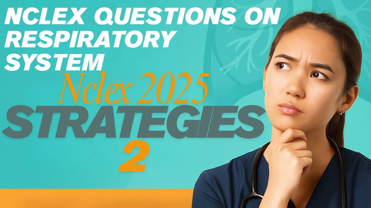Nclex questions on respiratory system 2 | Nclex mastery #nclex # ...
