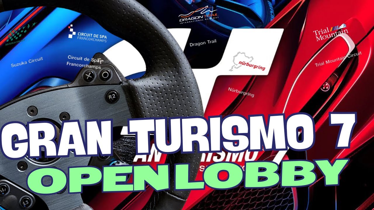 GT7 Practice Lobby or Open Lobby - オープンロビー日本語もOK - YouTube