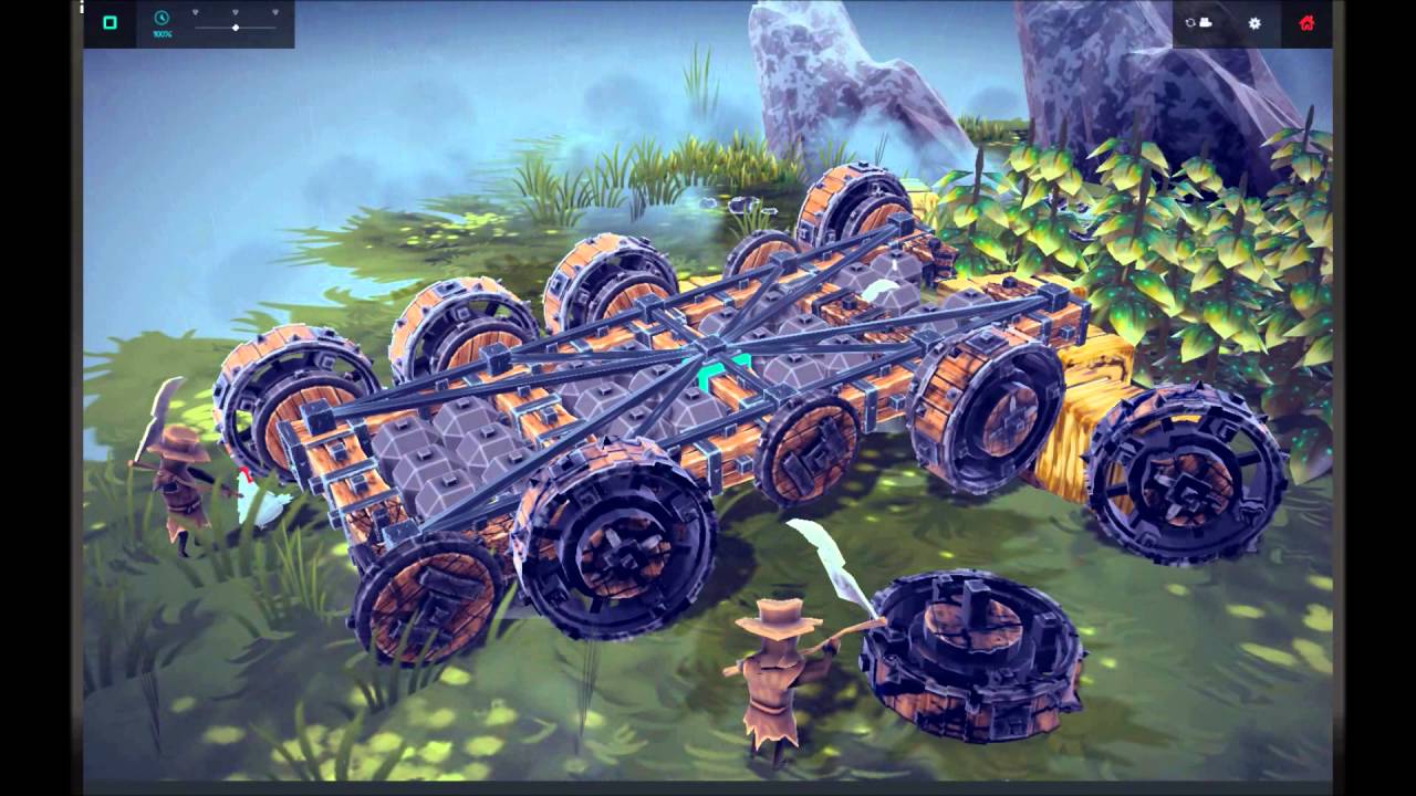 Missile Launcher - Besiege - YouTube