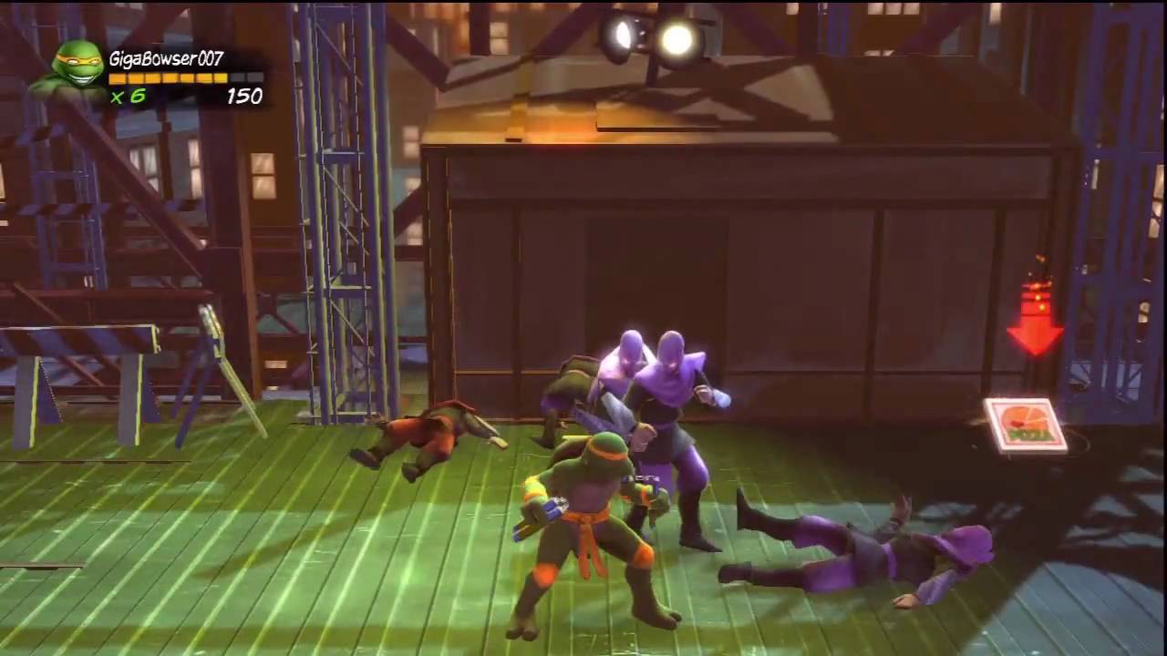 TMNT: Turtles in Time Re-shelled - Big Apple, 3 A.M with SNES music ...