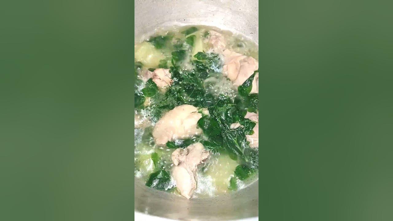 Tinolang Manok Ang sarap Humigop Ng Sabaw - YouTube