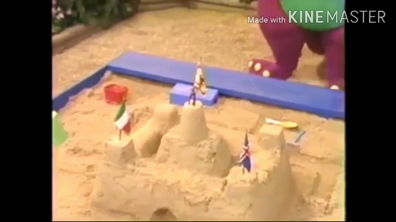 Barney castle so high instrumental song video - YouTube