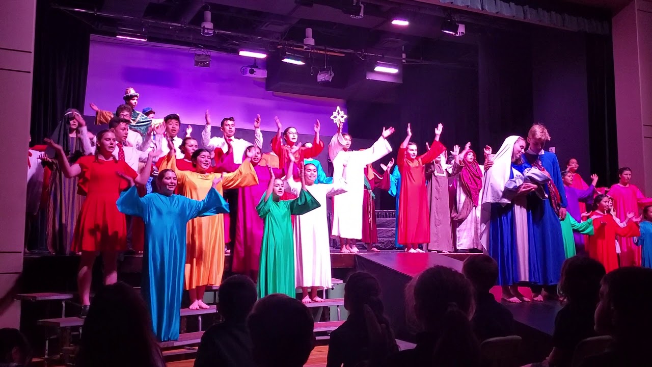 8th Grade Christmas Pageant - YouTube