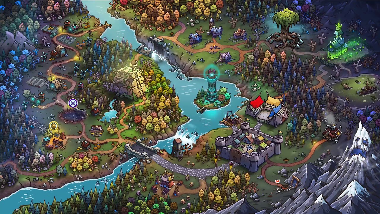 Gladiator Guild Manager - Map Screen - YouTube