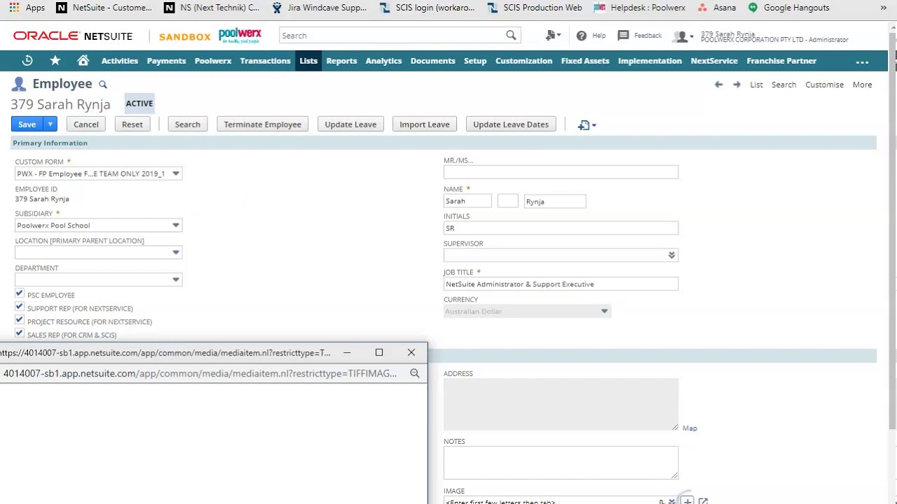 NX v4.8 Adding an Image to Employee record - For Scheduler - YouTube