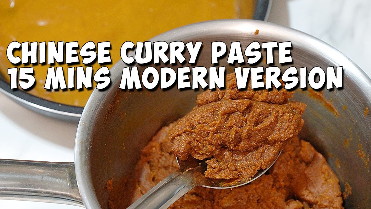 CHINESE CURRY Paste Ready 15 Mins MODERN Version - YouTube