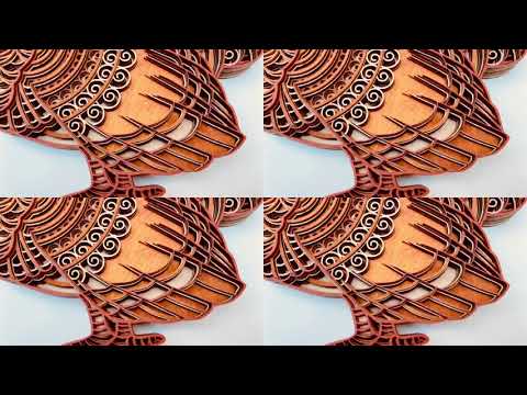 TURKEY Laser Cut File - YouTube