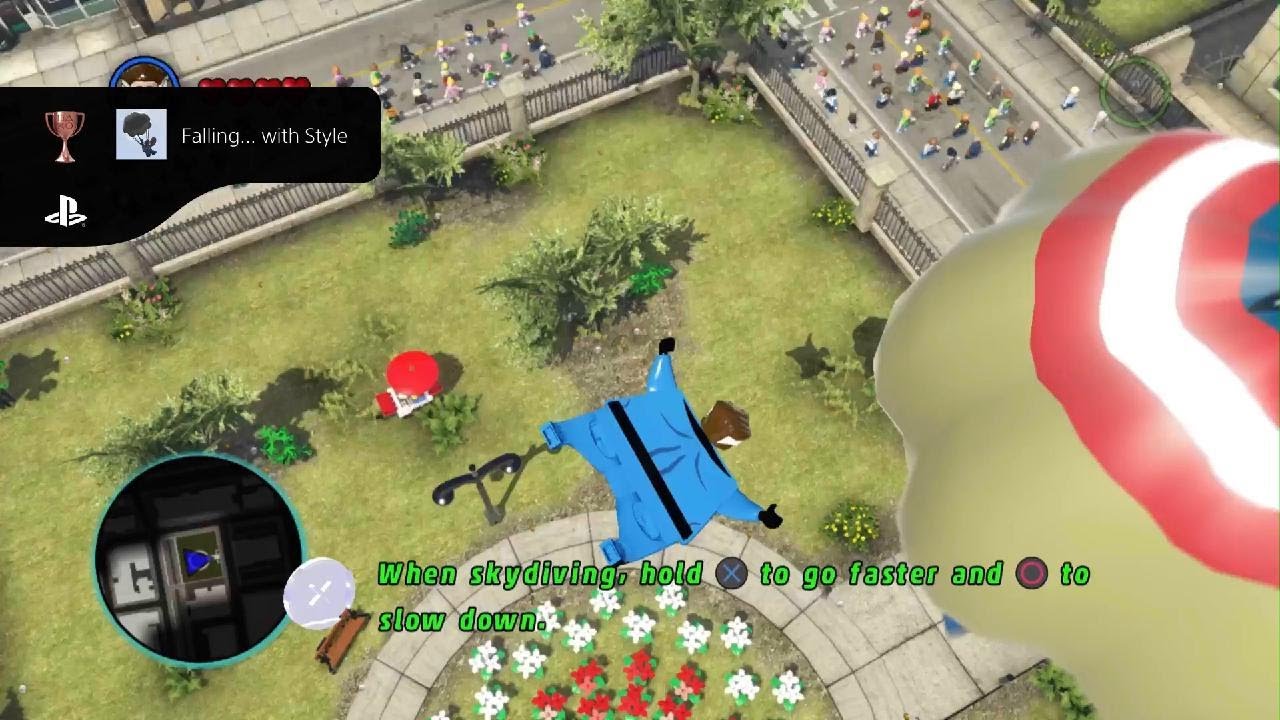 Falling...with style trophy - YouTube