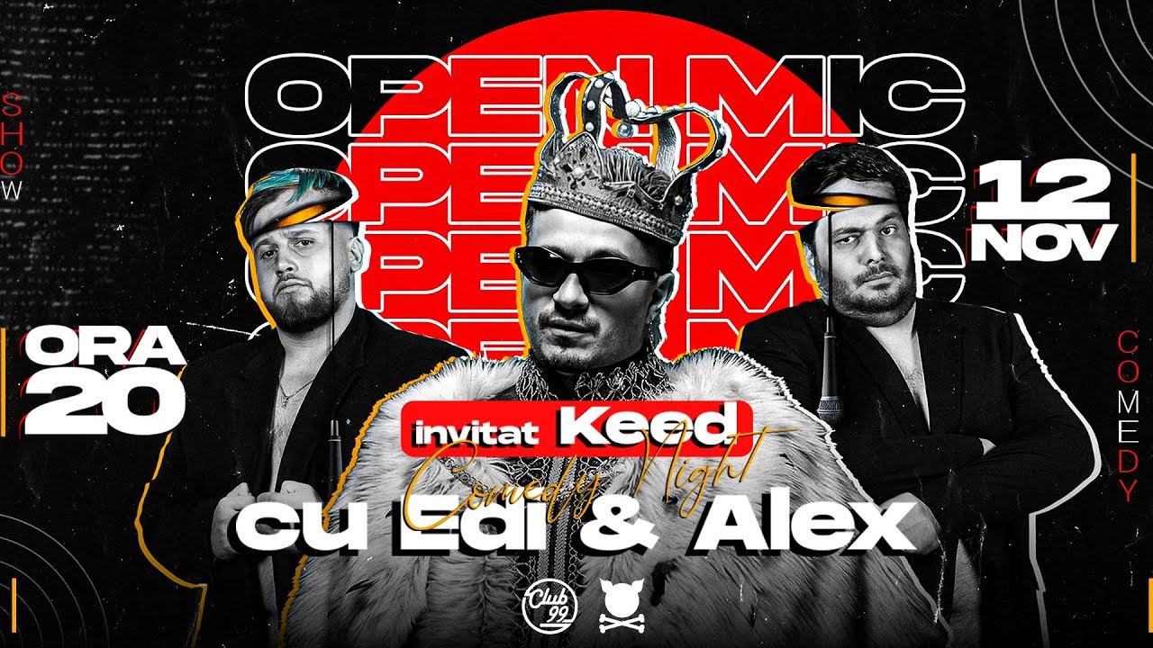 Versurile lui Keed | Open Mic Show cu Edi și Alex - YouTube