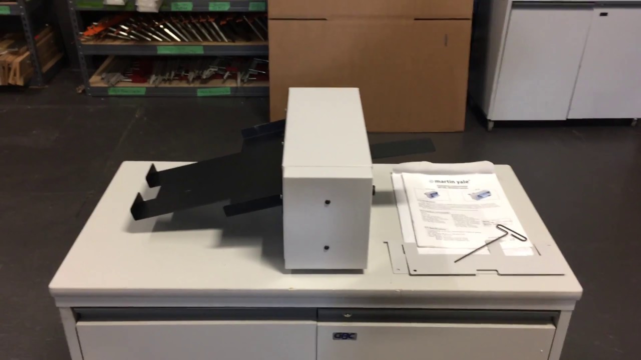 Used Martin Yale SP100 Perf / Score Machine - SN: 3895.01040.M23 - YouTube