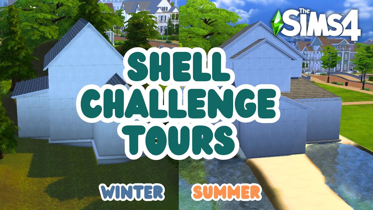 Shell Tours! Summer/Winter Shell | Sims 4 - YouTube