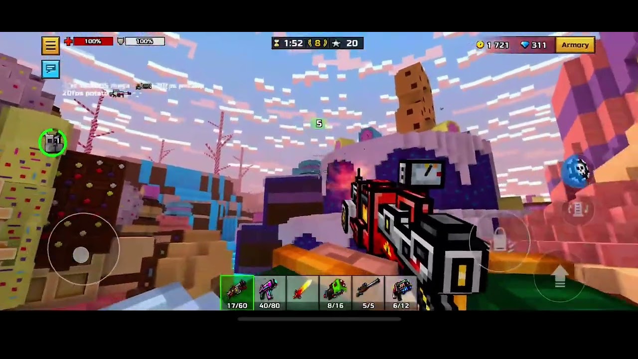 Pixel Gun 3D Candyland tournament - YouTube