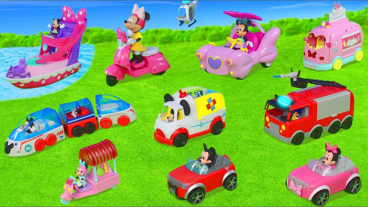 Minnie and Mickey Mouse Toys for Kids - YouTube