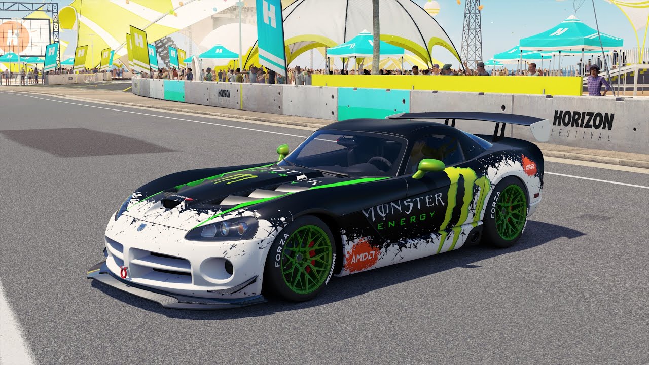 2008 - Dodge Viper SRT10 ACR - Test Drive in the game Forza Horizon 3 ...