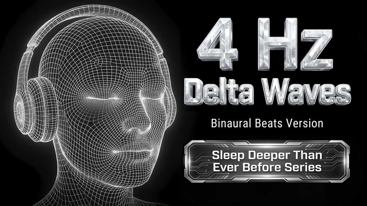 4 Hz Delta Waves Binaural Beats | Sleep Deeper Than Ever Before Series ...
