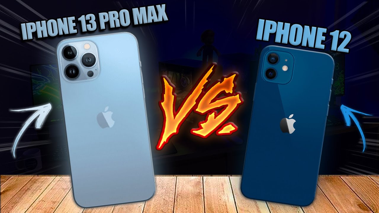 IPHONE 13 PRO MAX VS IPHONE 12 (TEM MUITA DIFERENÇA?) - YouTube