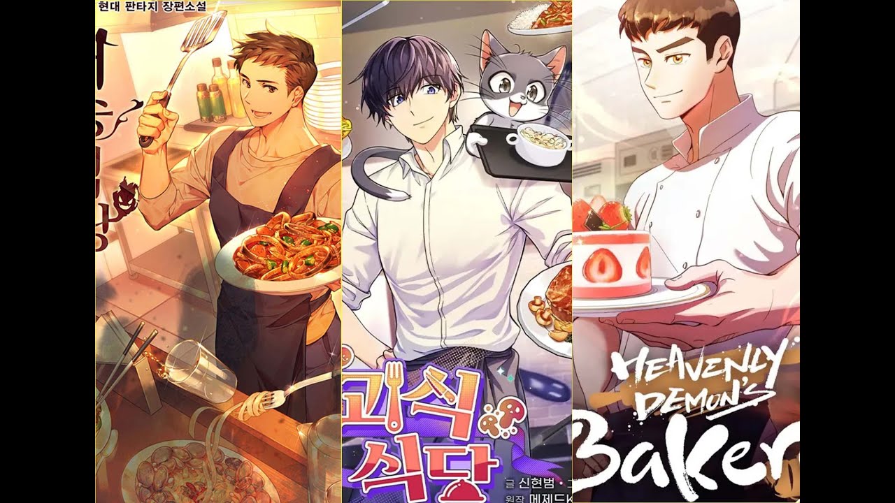 10 Cooking Manhwa | Recommendations | Chef Manhwa - YouTube