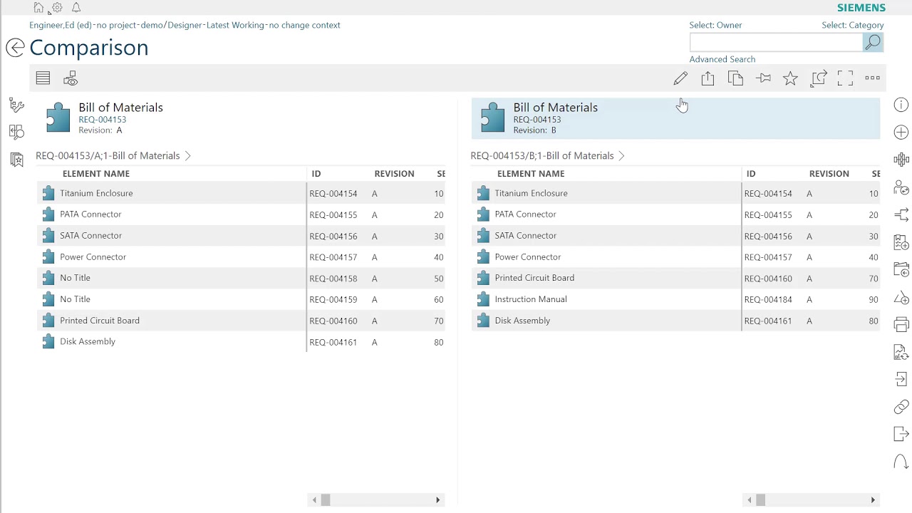 Requirements Structure Comparison in Teamcenter - YouTube