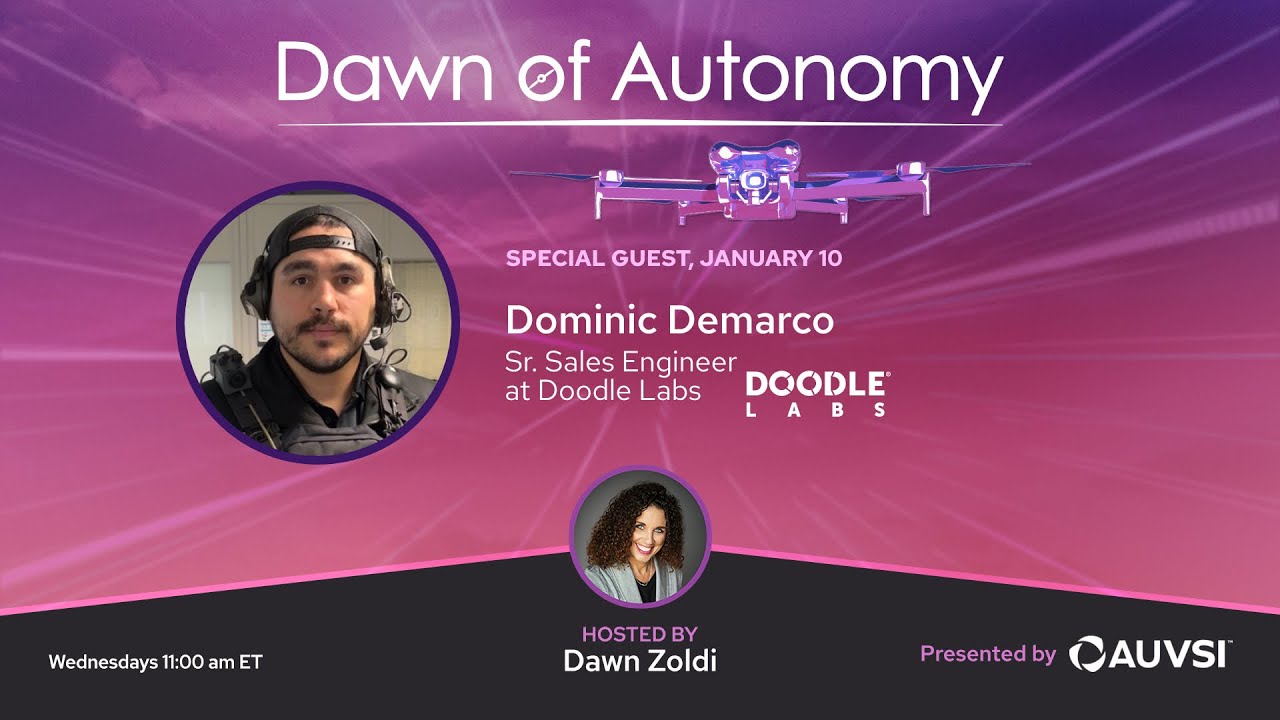 Dominic Demarco, Sr. Sales Engineer, Doodle Labs | Dawn of Autonomy ...