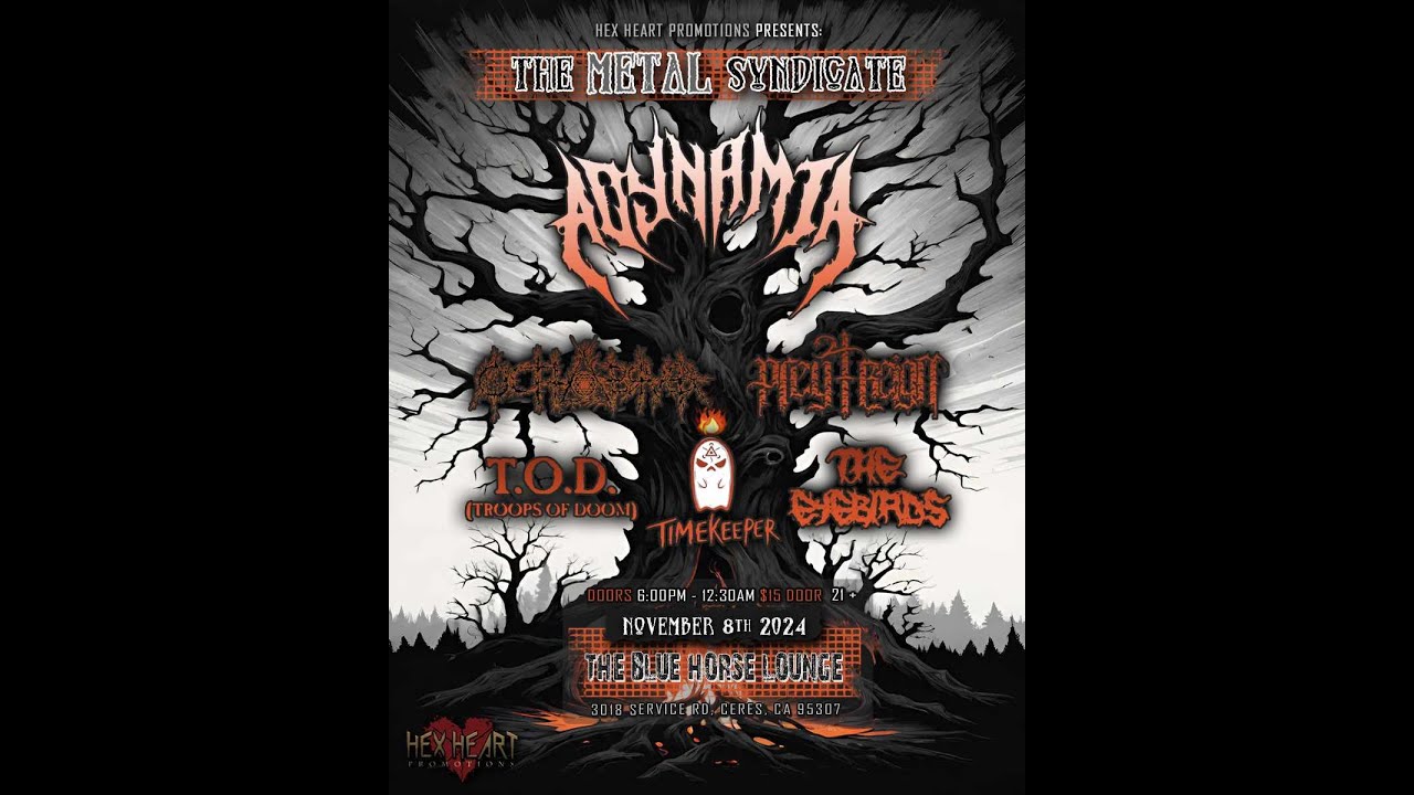 ADYNAMIA - Ricardo Lopez Live @ Blue Horse Lounge 11-08-2024 - YouTube