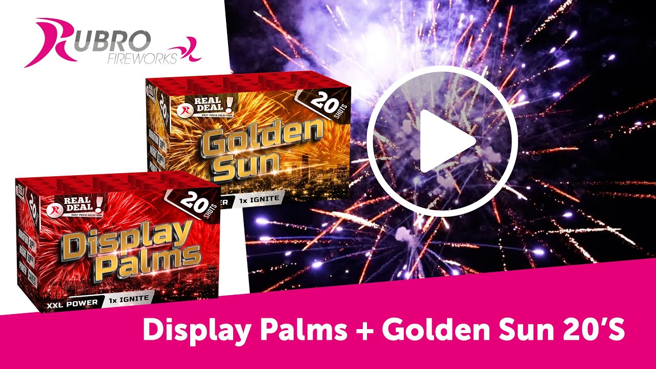 582 Display Palms + Golden Sun 20's - Rubro Vuurwerk - (OFFICIAL VIDEO ...