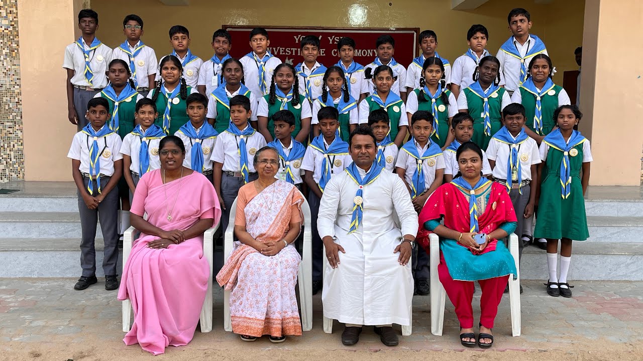 YCS YSM investiture ceremony @ St Antony s Anglo Indian high school ...