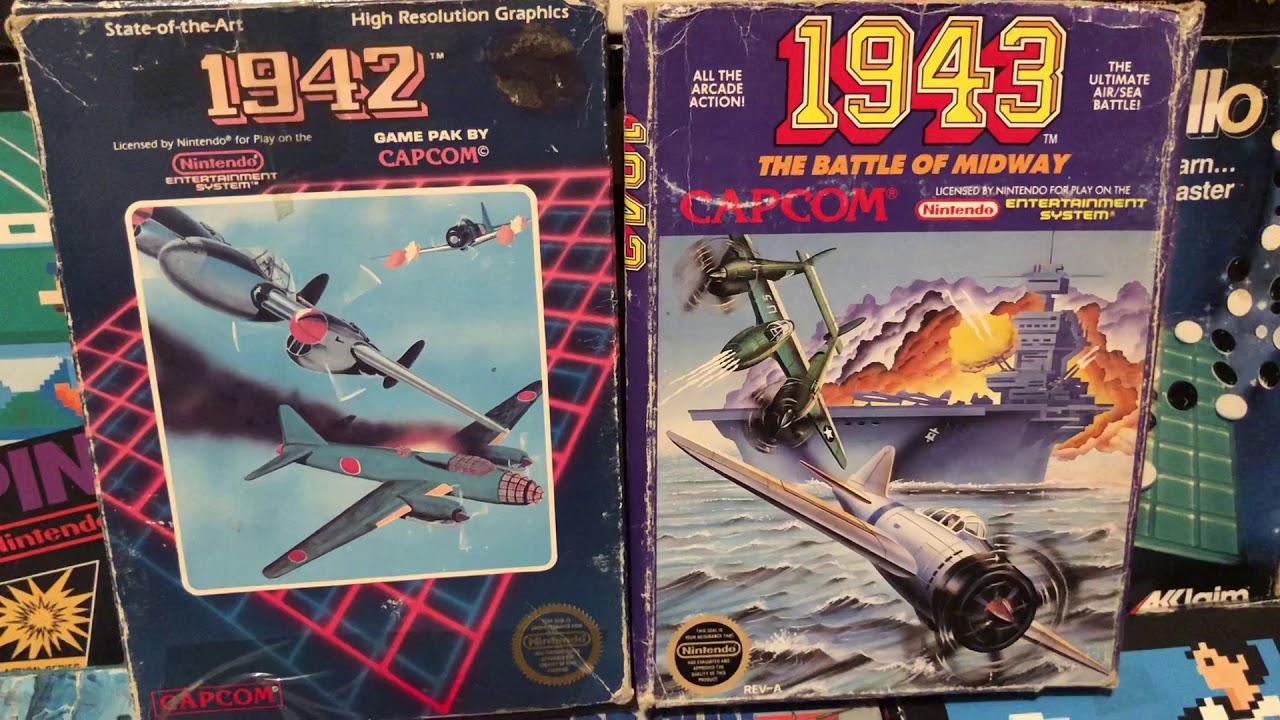 Nintendo NES “1943” Capcom Video Game (1988) - YouTube
