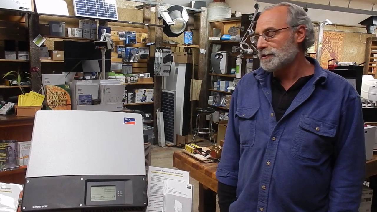 SMA Grid Tie Inverters with Secure Power Supply - YouTube