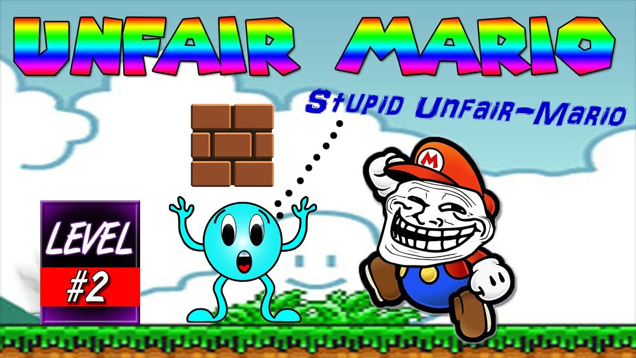 Unfair Mario Level#2 Complete - YouTube