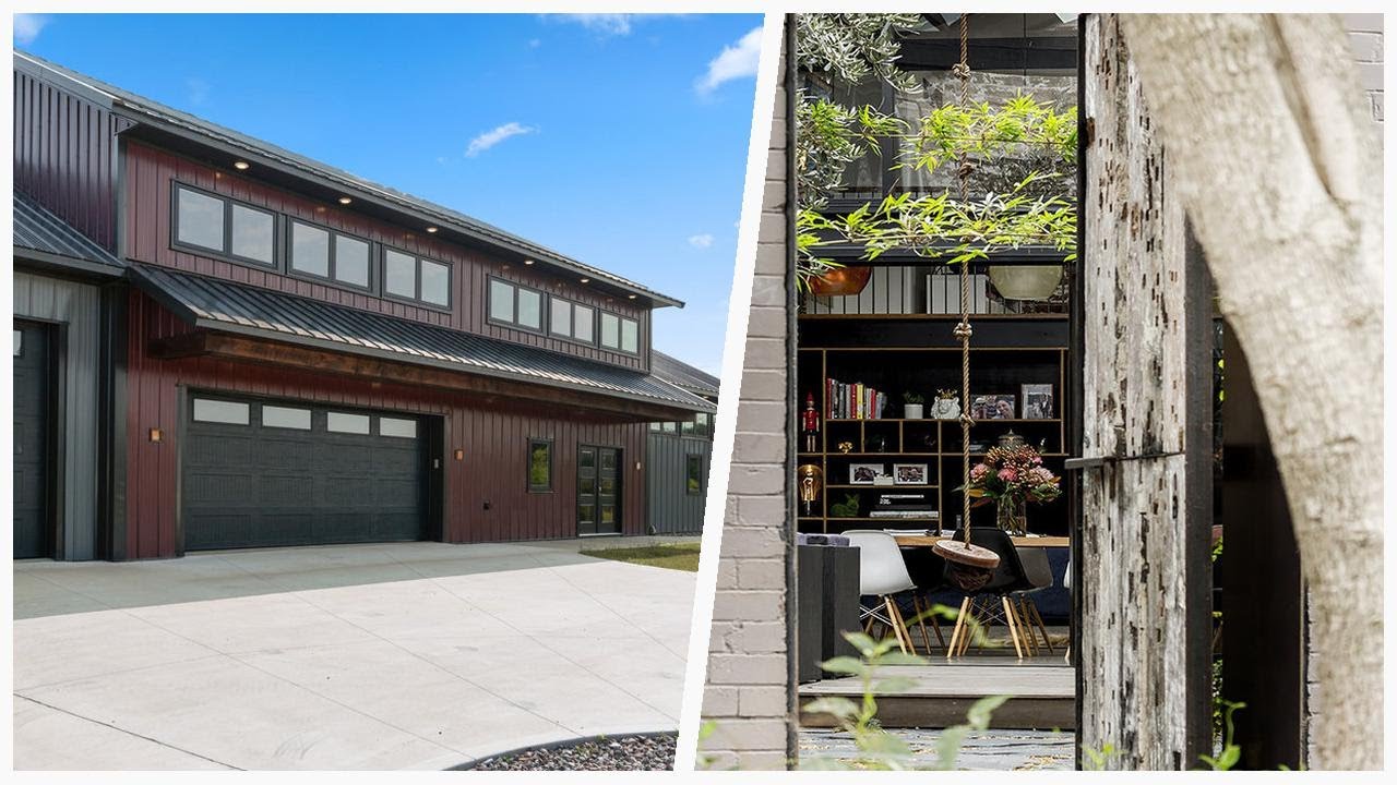 75 Large Industrial Exterior Home Design Ideas You'll Love ⭐️ - YouTube