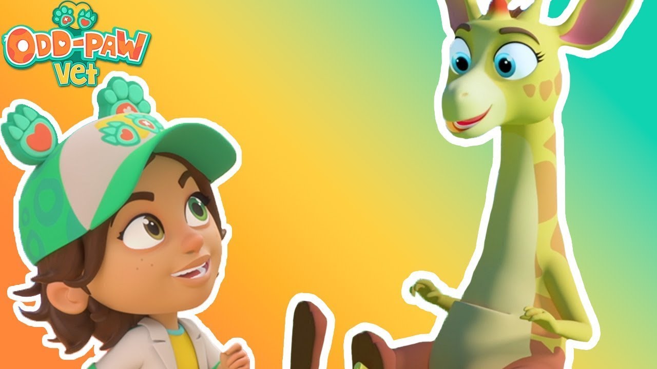 Kangarafee Gets a Boo-Boo 🐾🤕 Odd Paw Vet Animal Cartoons for Kids - YouTube