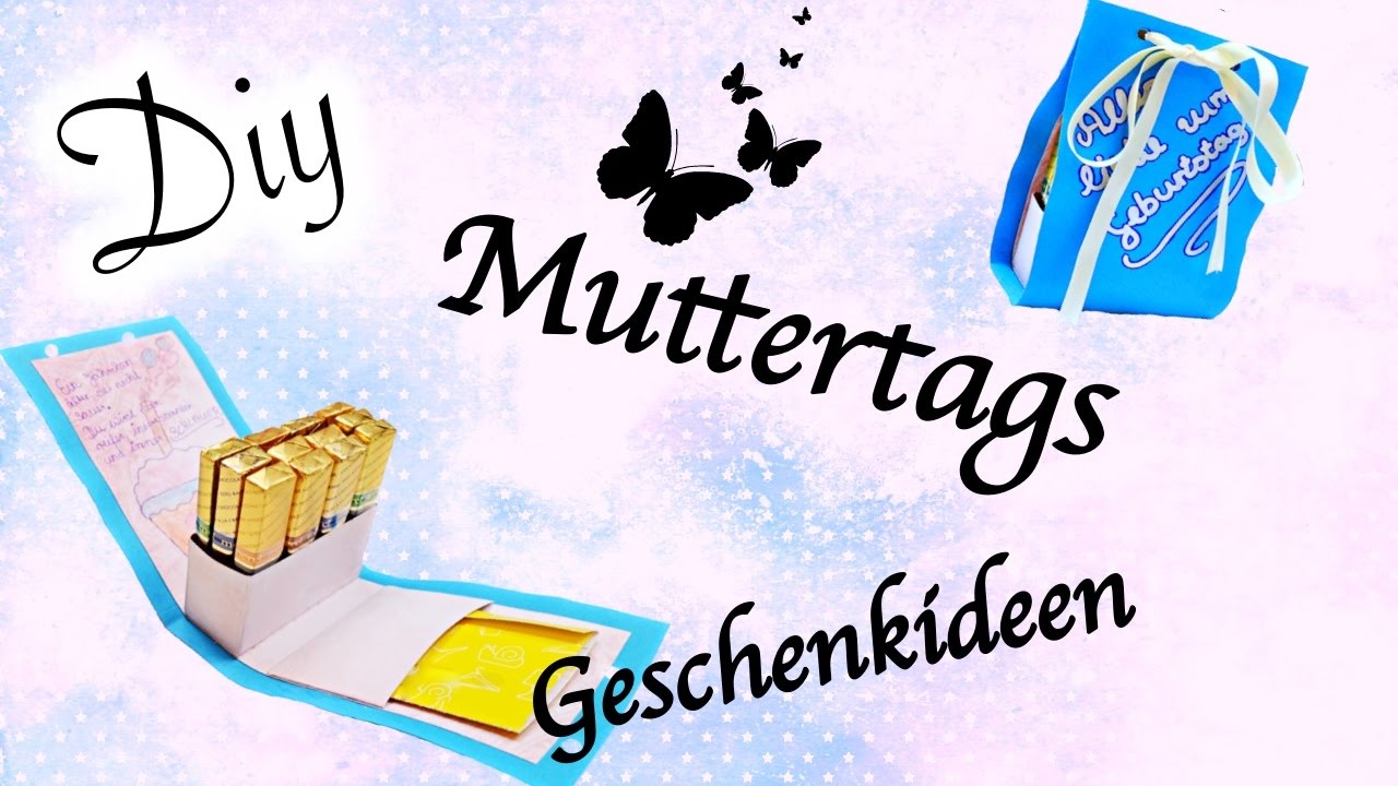 [DIY] GESCHENKIDEE ZUM MUTTERTAG⎮MUTTERTAG⎮SIMPLE DIY⎮TUTORIAL - YouTube