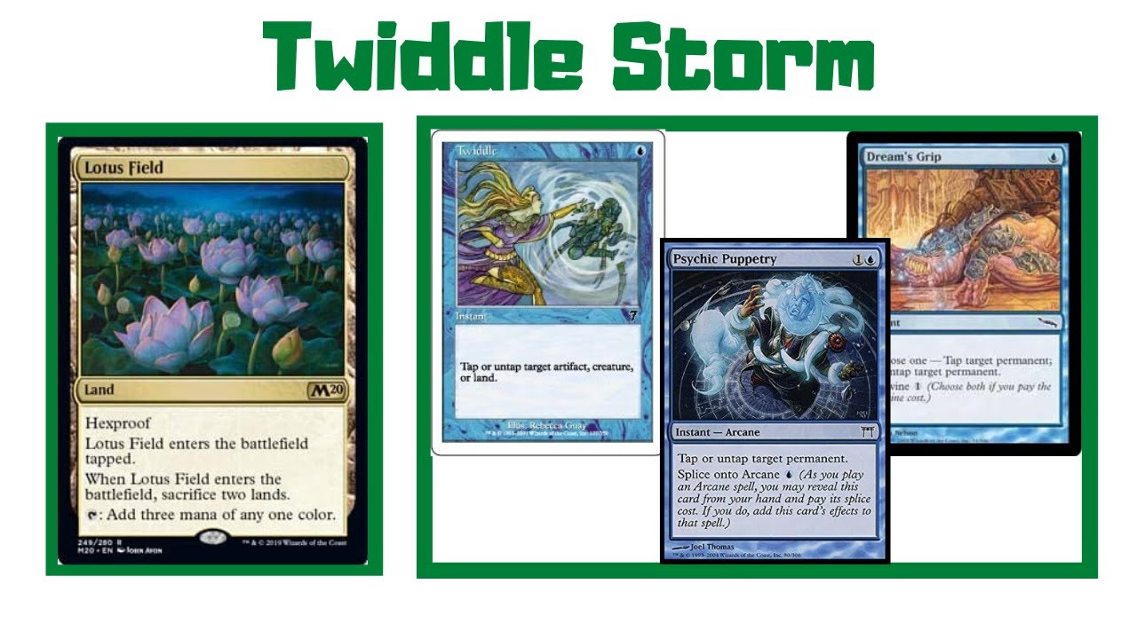 [Modern League] Twiddle Storm With Wishclaw talisman! - YouTube