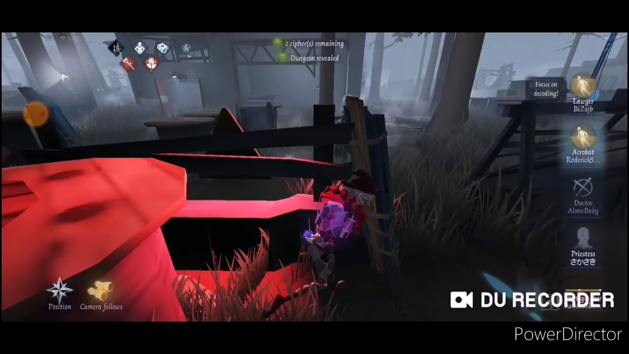 Gameplay acrobat identity v - YouTube