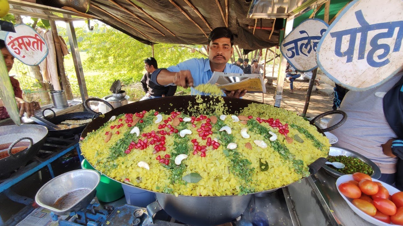 Best Place to Eat Poha in Kota😍 at Rs 15/- only😱 | Shree Ram Poha and ...