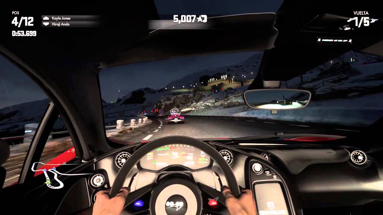 DRIVECLUB Gameplay with one hand - YouTube