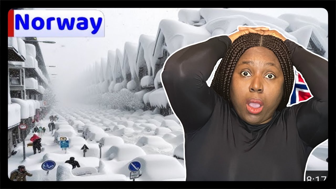 Norway now! Record snowfalls! Blizzard buries towns in Norway under ...