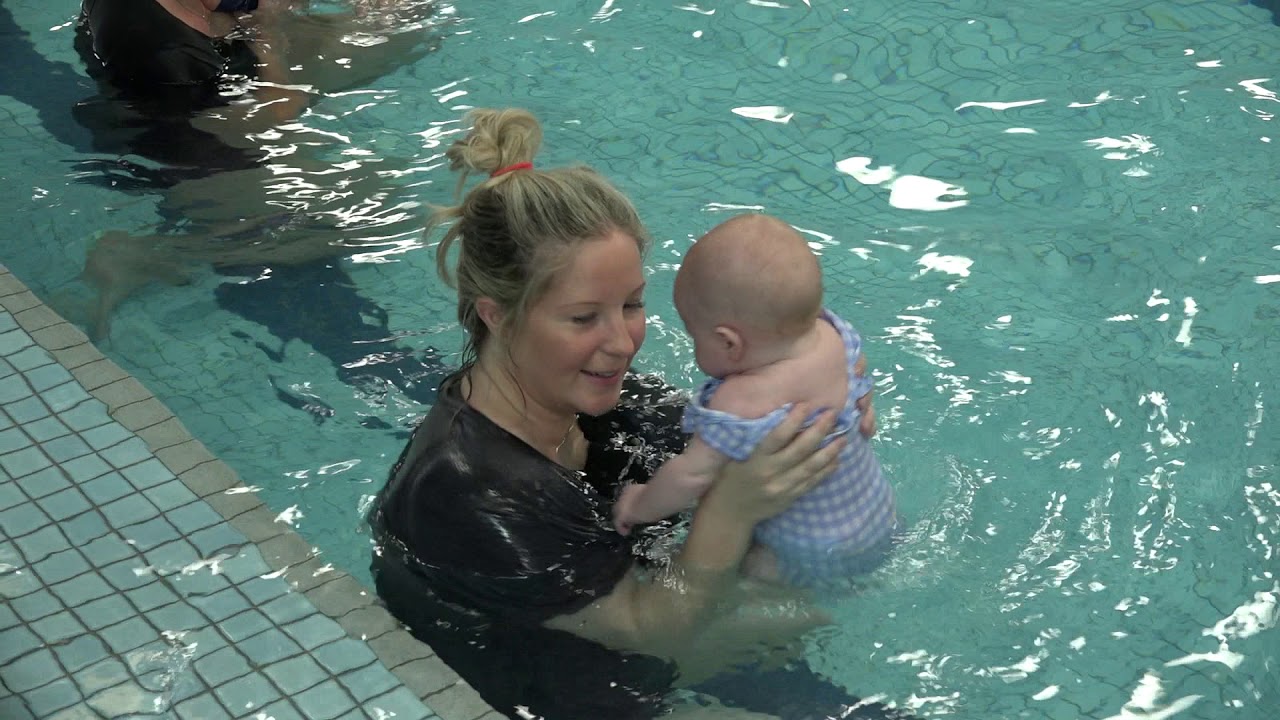 Baby's First Swim Class - YouTube