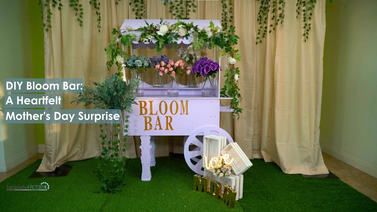 DIY Bloom Bar: A Heartfelt Mother's Day Surprise | How To ...