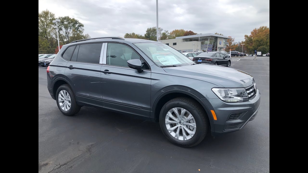2020 Volkswagen Tiguan 2.0T S with 3rd Row Seating Review - YouTube