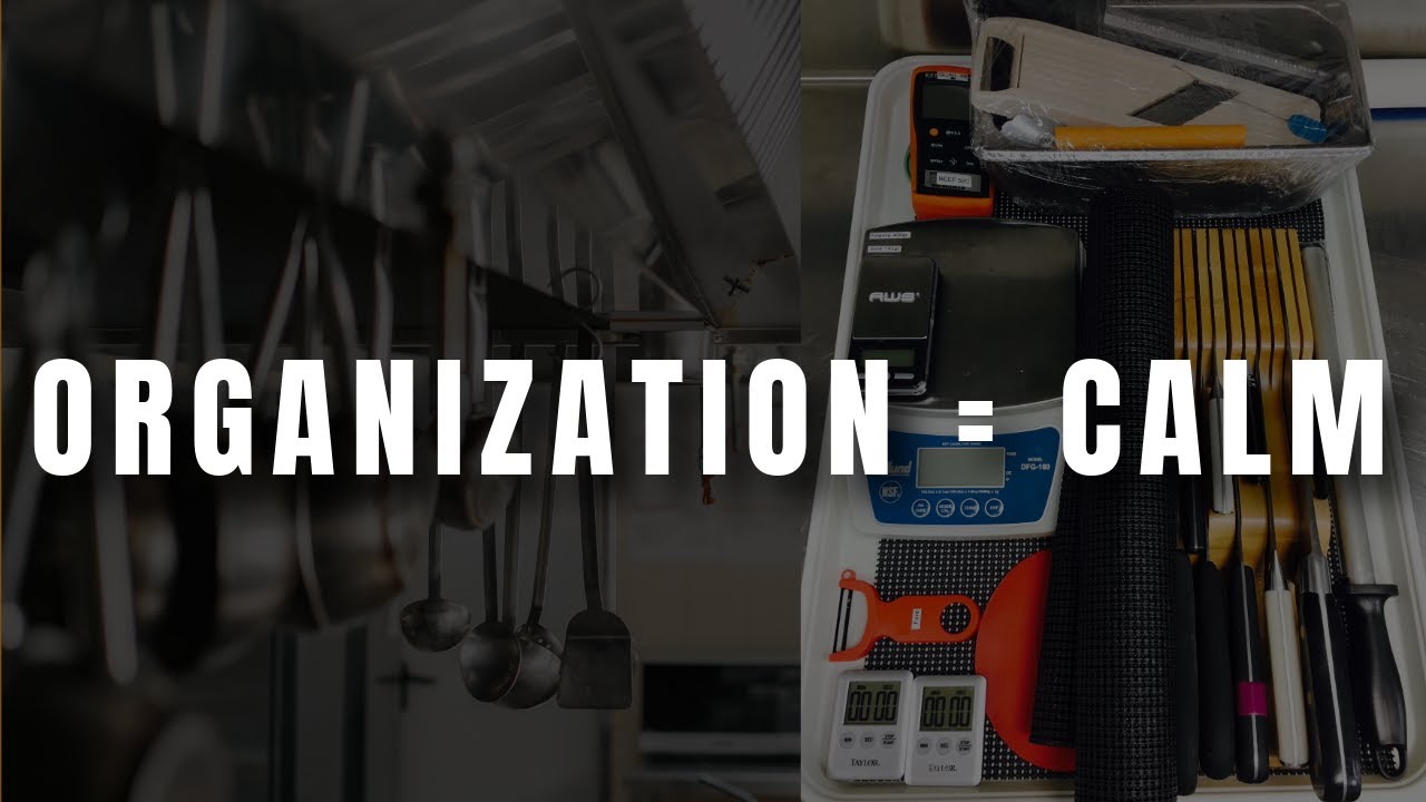 Organization is Mise en Place for Executive Chefs - YouTube