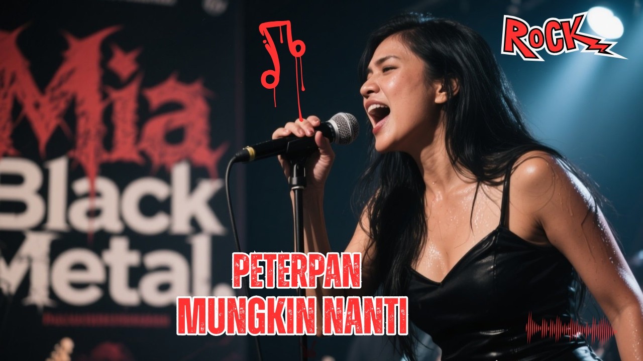 Peterpan - Mungkin Nanti 🤘🔥 Black Metal Cover MIA🎸🖤 ROCK VERSI CADAS 😈🎧 ...