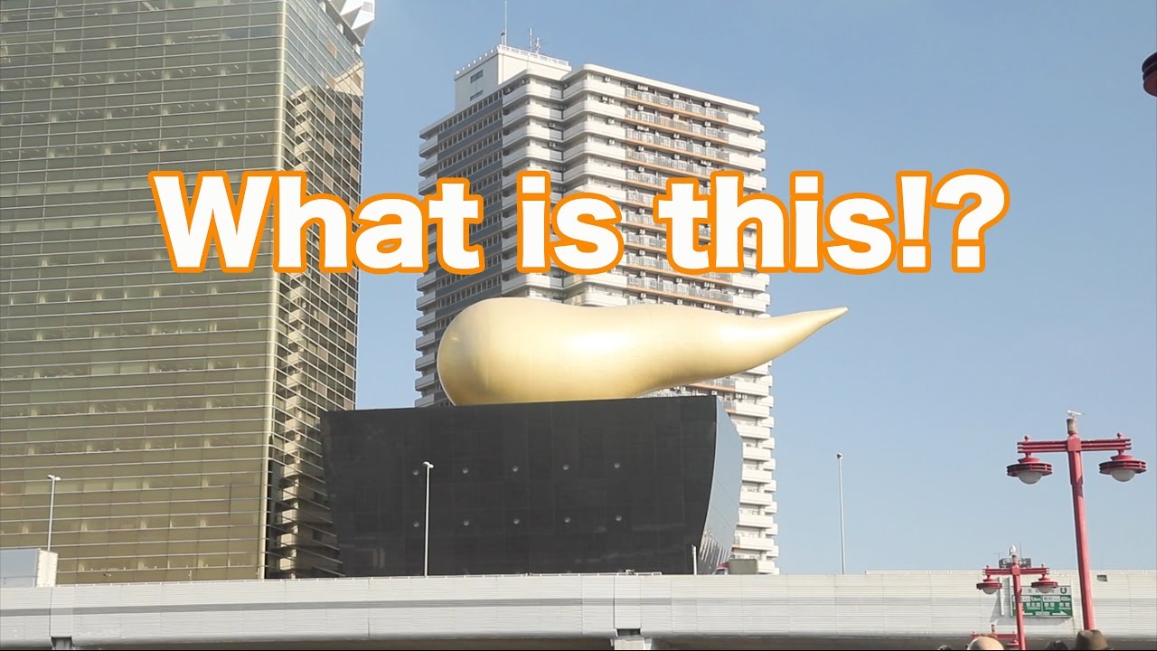 Guide to Tokyo's famous giant Golden Poo in Asakusa, Tokyo| Meshida ...
