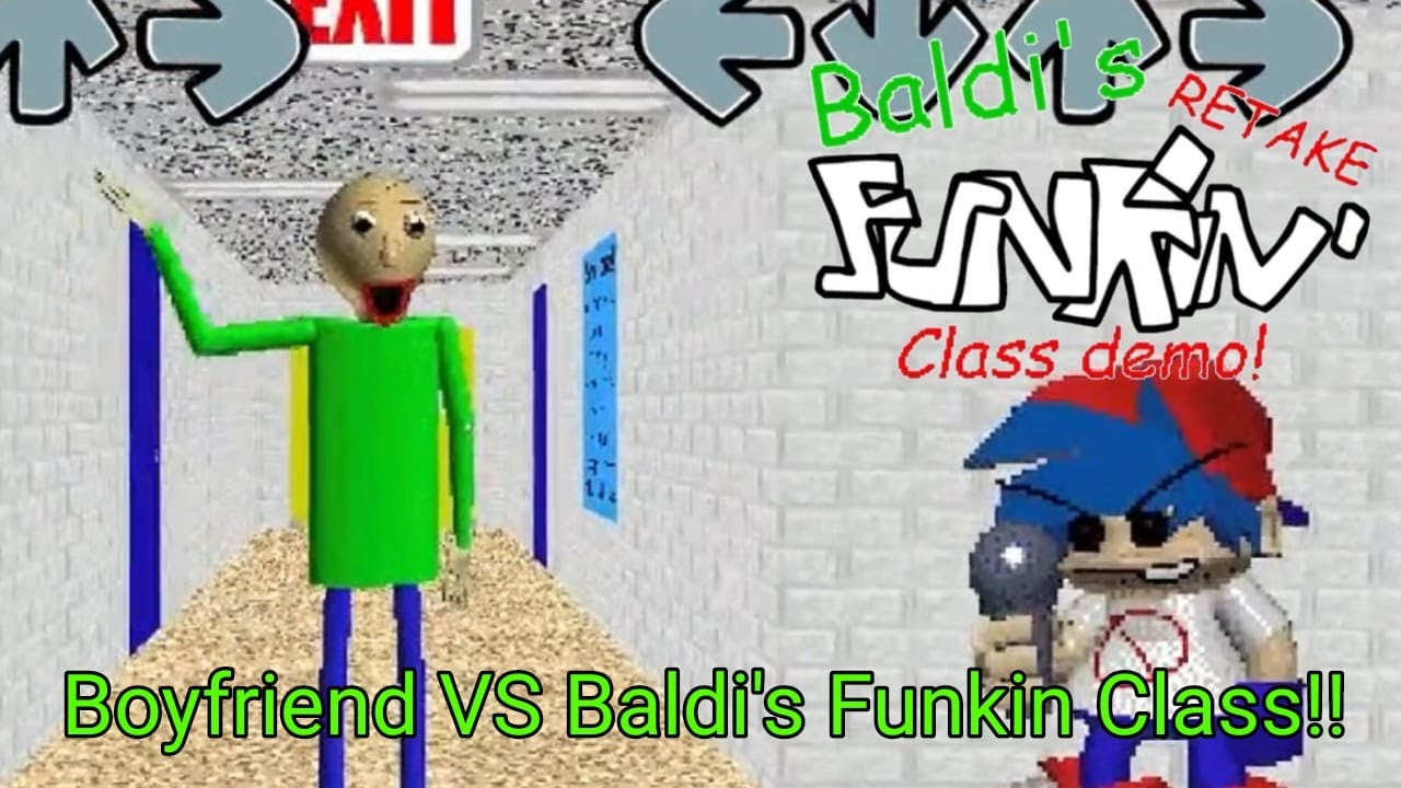 Boyfriend VS Baldi's Funkin Class!! | Friday Night Funkin' - YouTube