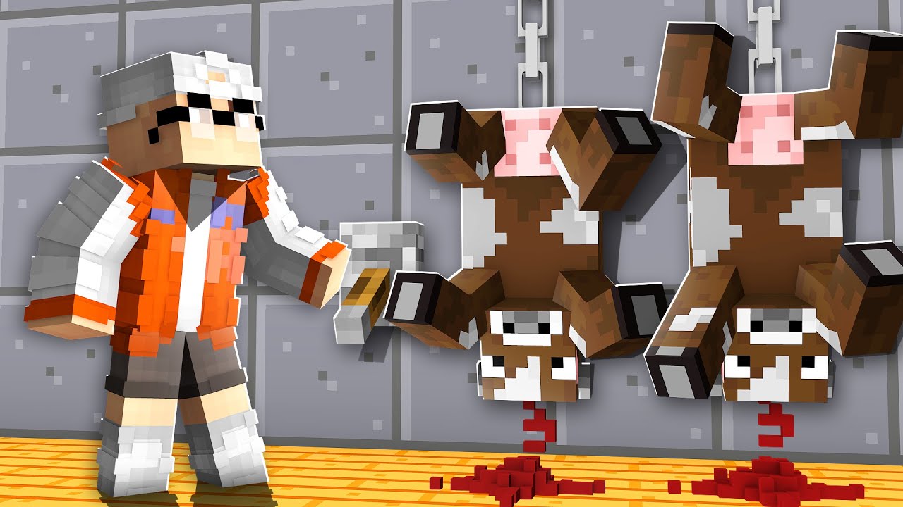 Youtuber-INSEL AUTOMATISCHE KUH-FARM - Minecraft Folge 17 - YouTube