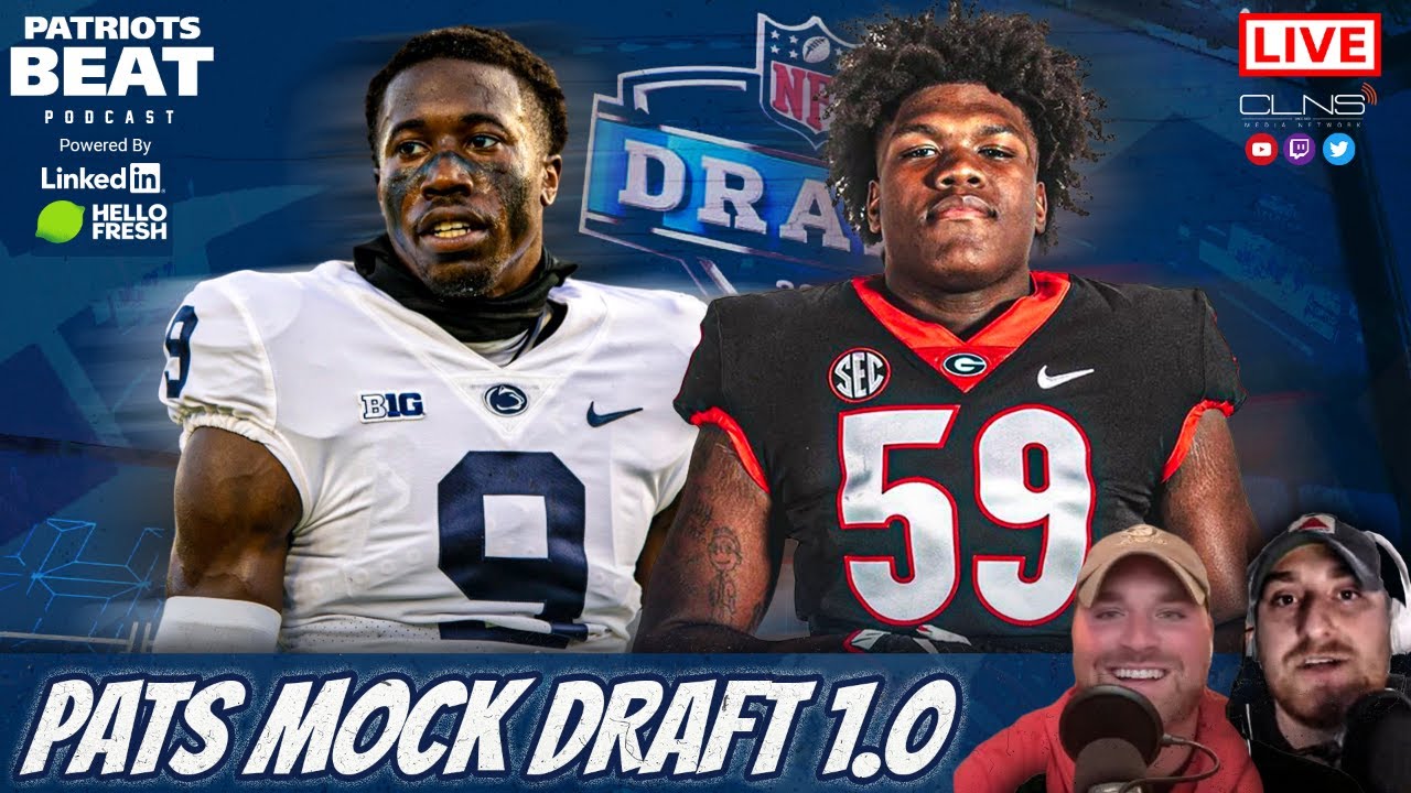 LIVE Patriots Beat: 2023 NFL Mock Draft 1.0 - YouTube